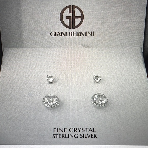 Giani Bernini | Jewelry | 67 Giani Bernini 2 Pc Set Crystal Cubes C ...
